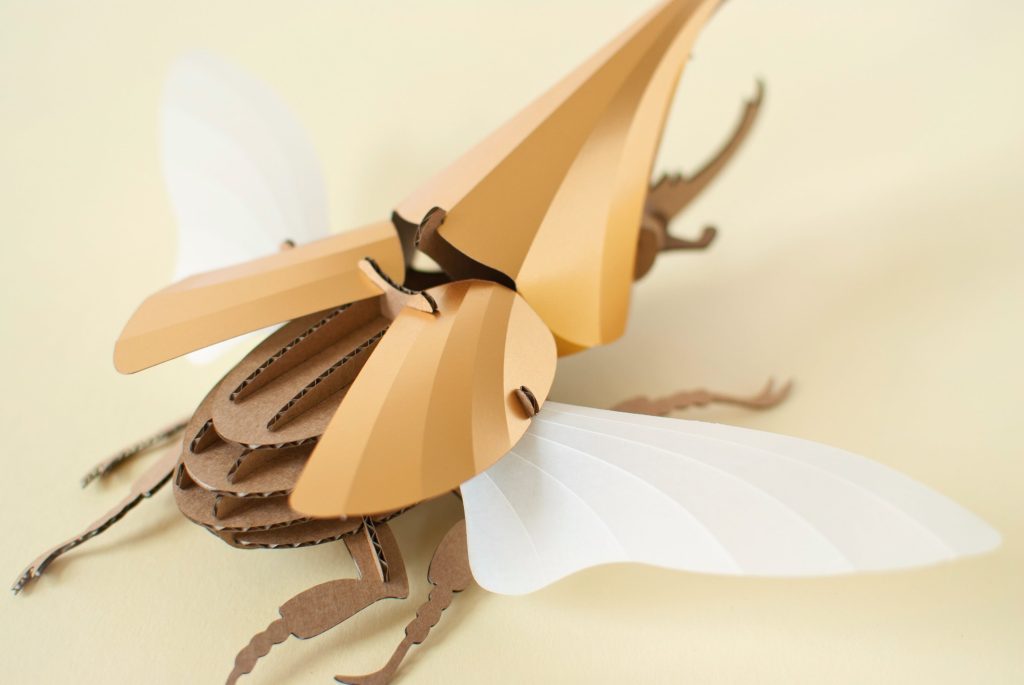 Paper Hercules Beetle Large - assemblishop